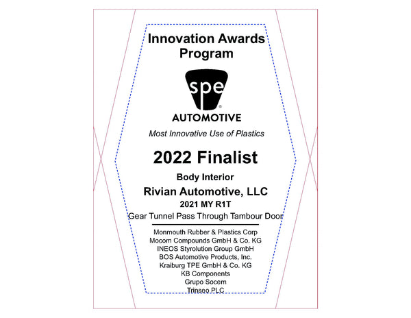 62 Body Interior: Gear Tunnel Pass Through Tambour Door - 2022 Finalis ...